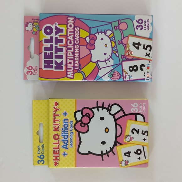 Hello Kitty | Games | Nwt Hello Kitty Flash Card Sets | Poshmark